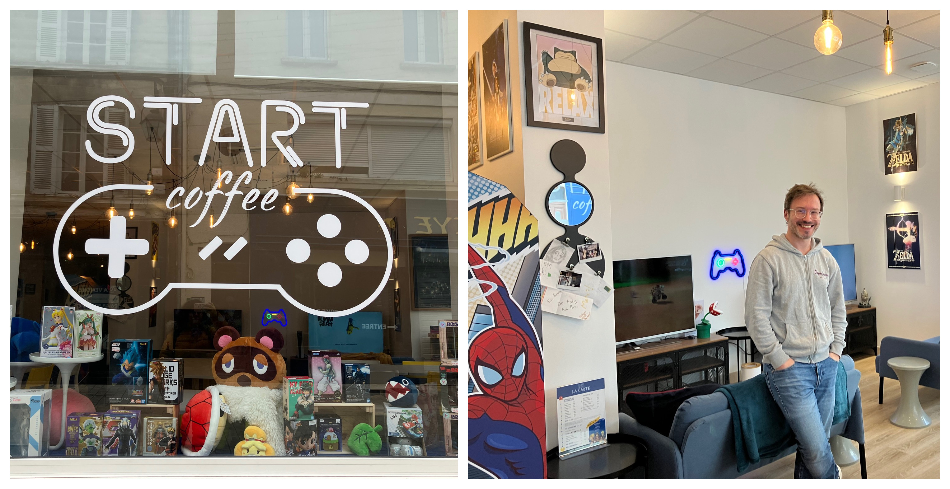 Start Coffee, le lieu incontournable pour tous les fans de jeux vidéos ...