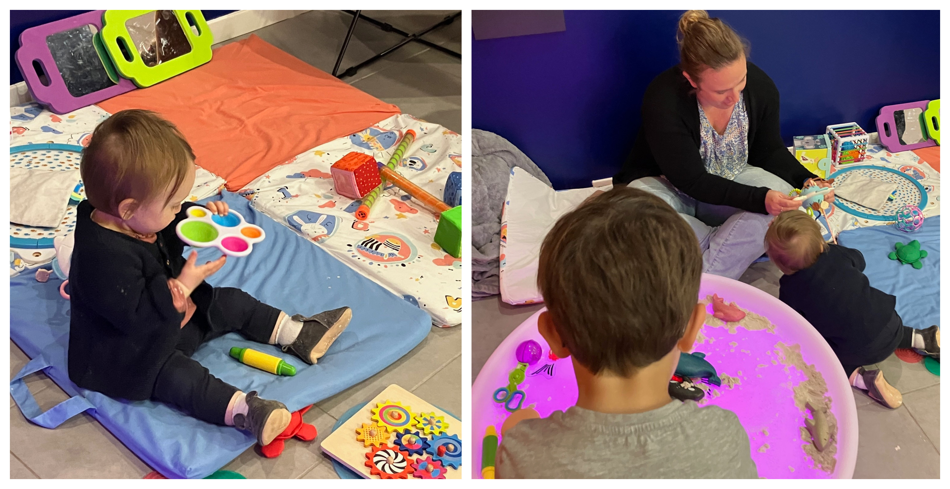 Atelier sensoriel parent-enfant de 0 à 5 ans avec P'tit Bout'd'sens à ...