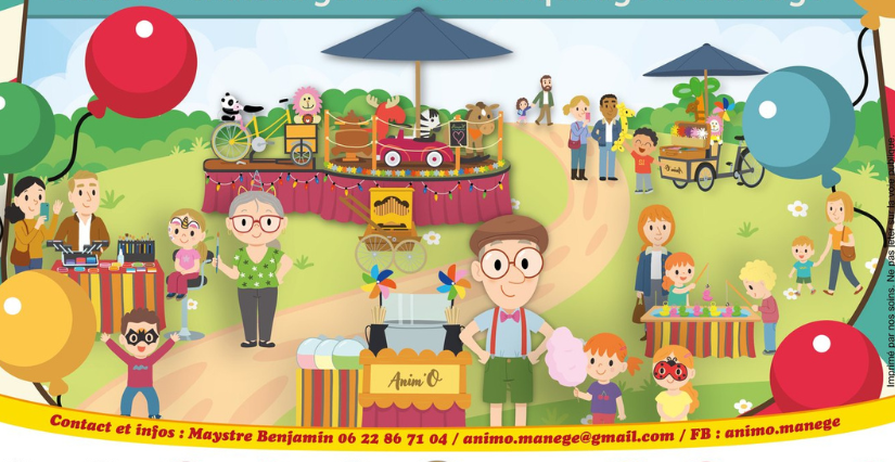 Mini fête foraine ambiance 1900 à Cognac | Kidiklik